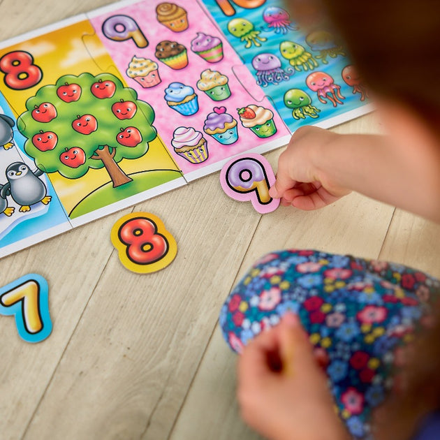 Giant Number Jigsaw Puzzle 20pce – realtoys