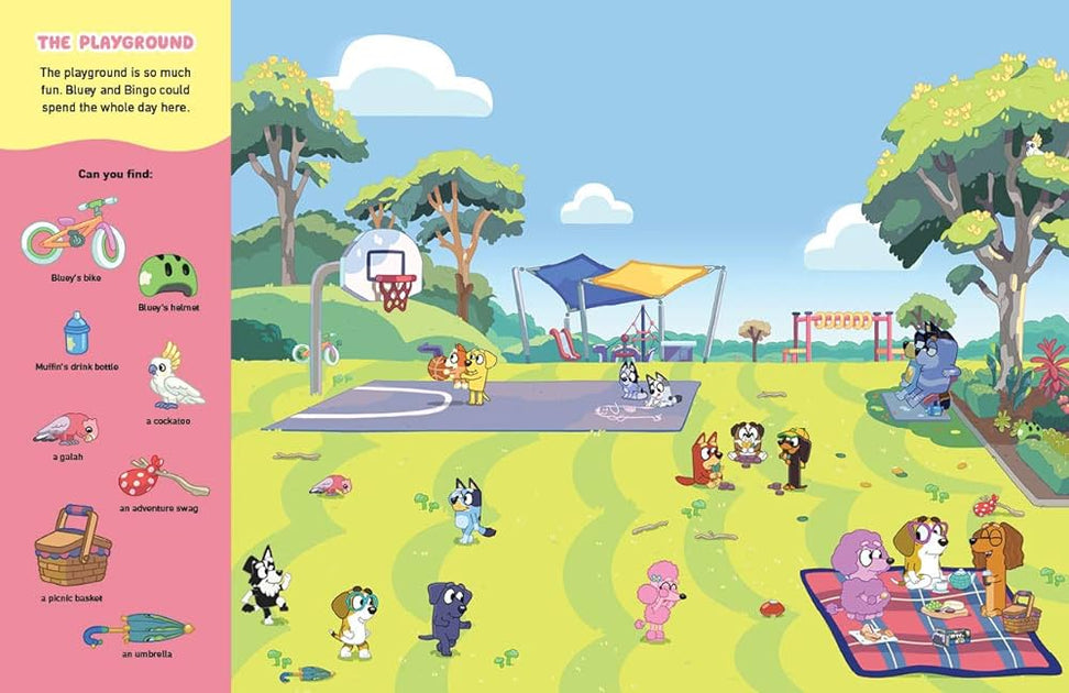 Where's Bluey - Search and Find Activity Book – realtoys
