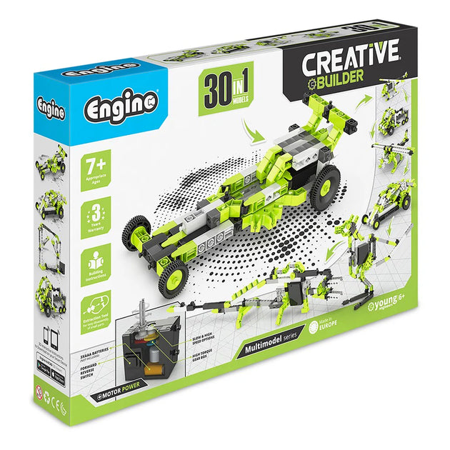 Engino Creative Builder 30 motorised Models – realtoys