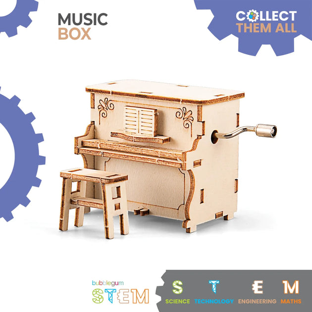 Wooden Build a Music Box – realtoys