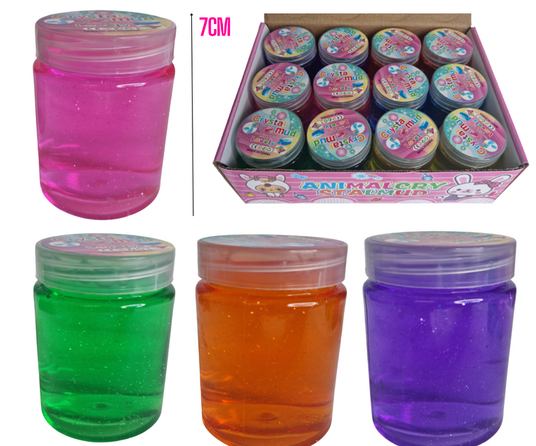 Glitter Slime in Jar Asst – realtoys