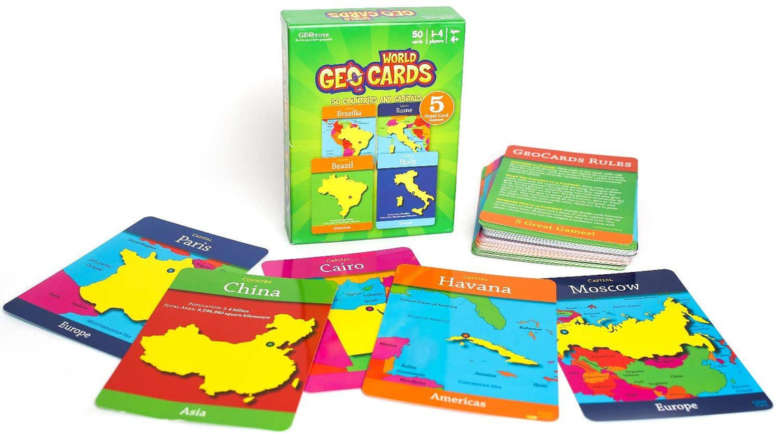 World Geo Cards – realtoys