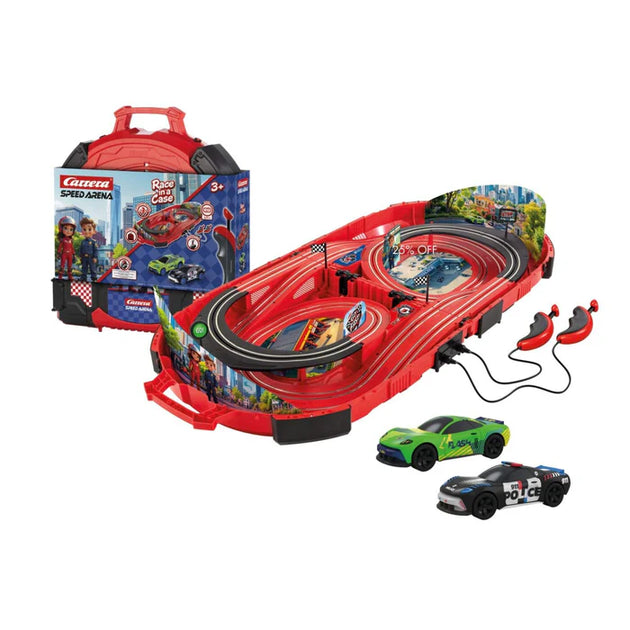 Race in a Case - Carrera Speed Arena Slot Car Set – realtoys