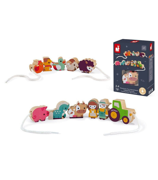 Stringable Wooden Farm Blocks – realtoys