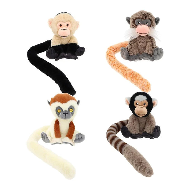 Monkey with super Long Tail - Asst – realtoys