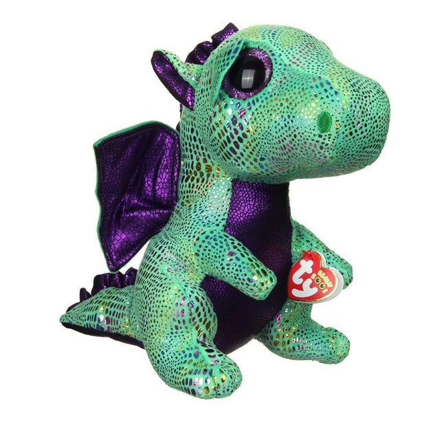 Beanie Boo Reg Cinder the Green Dragon – realtoys