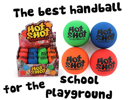 HOT SHOT HANDBALLS - Asst – realtoys