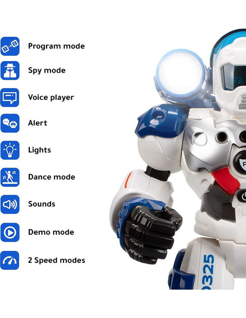 STEM Patrol Robot Hi Tech with lights and Sounds – realtoys